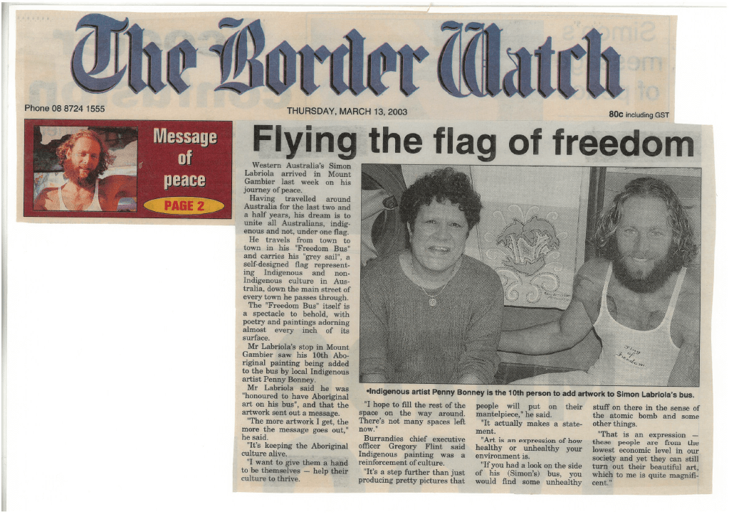 News Articles - Flag of Freedom Australia
