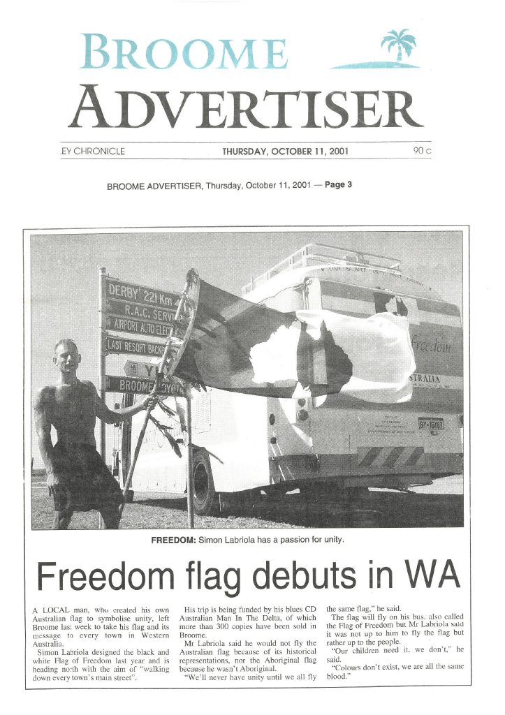 News Articles - Flag of Freedom Australia