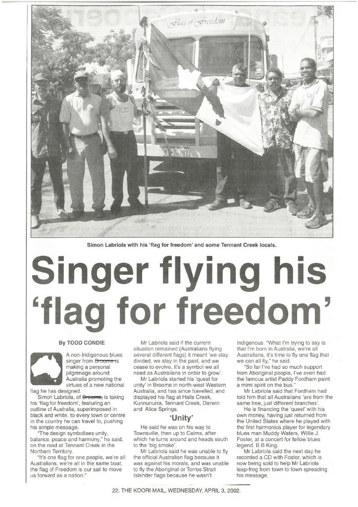 News Articles - Flag of Freedom Australia